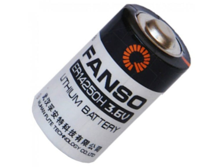 3.6V 1/2 AA Lithium Battery 1.2Ah, Bobbin Type, Fanso ER14250H - Ecocell